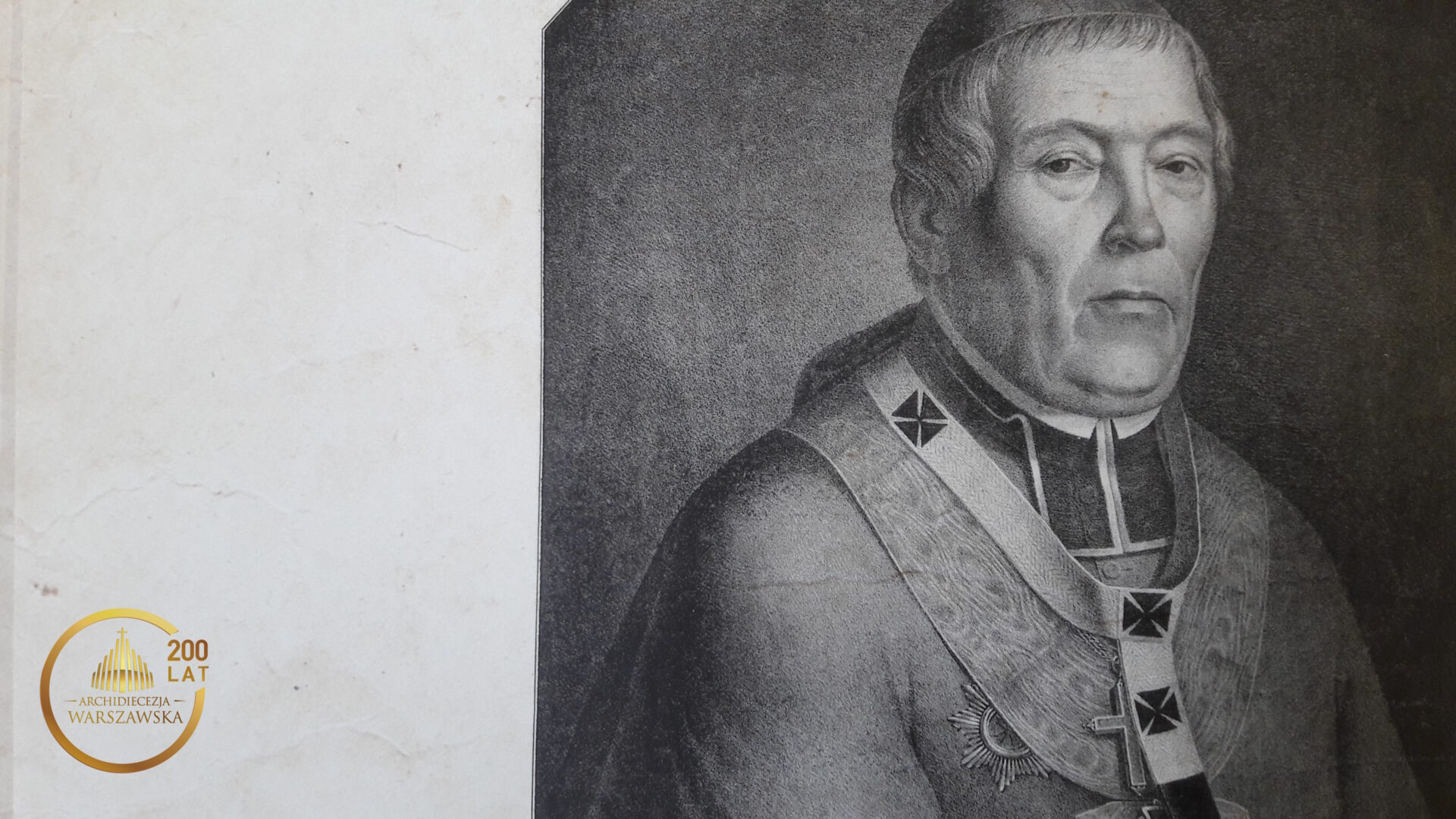 Abp Stanisław Choromański. Sakrę przyjął w Warszawie, diecezją rządził ...